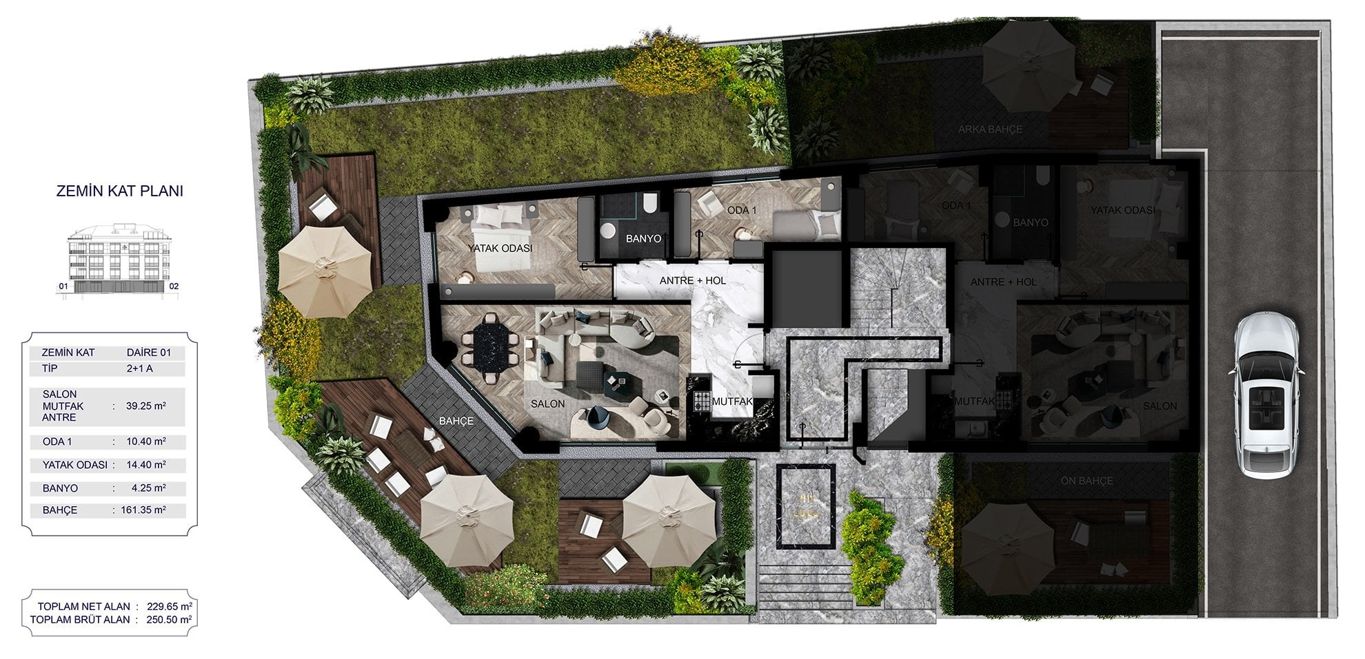 Indigo Mansions - for Sale in Istanbul / Maltepe. Trem Global