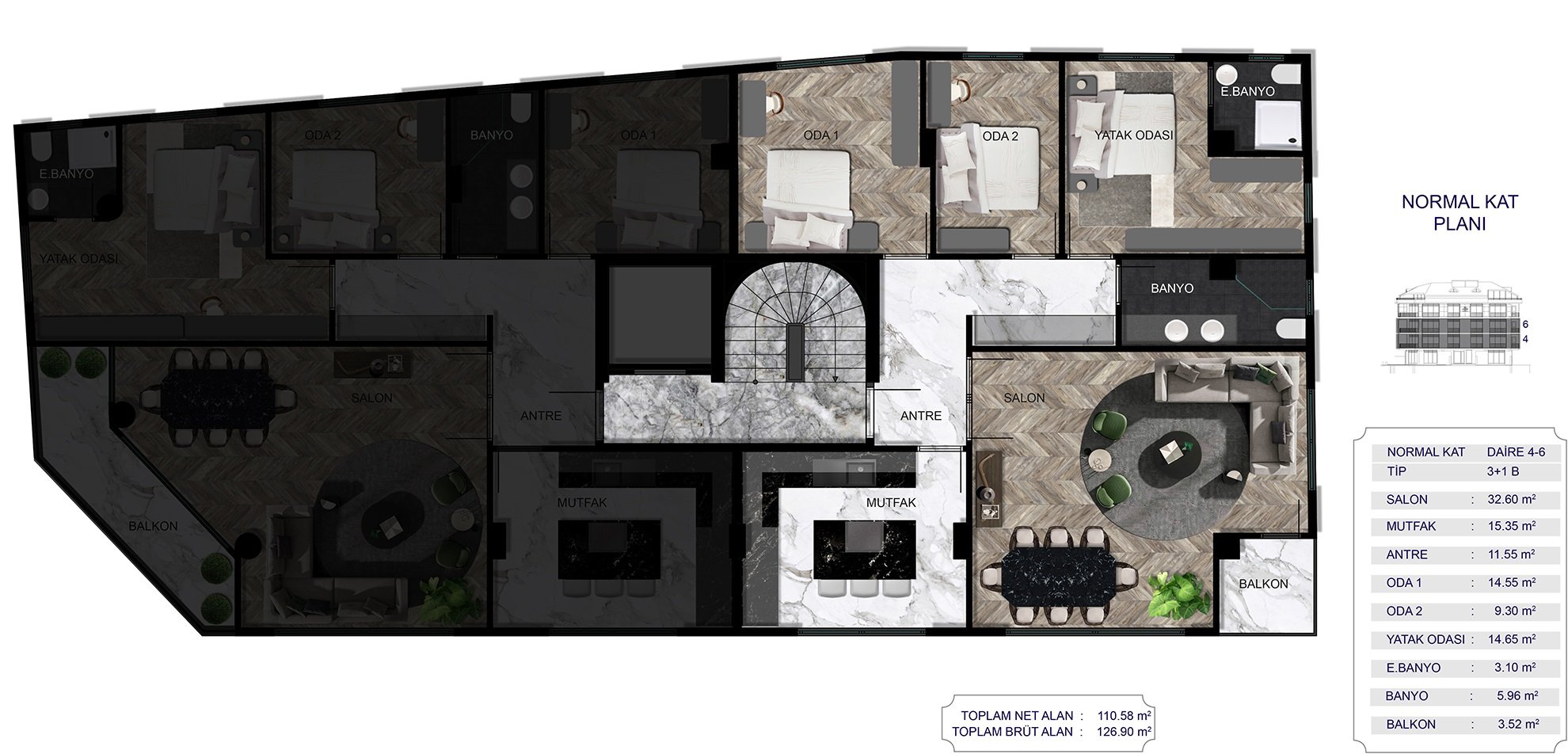 Indigo Mansions - for Sale in Istanbul / Maltepe. Trem Global